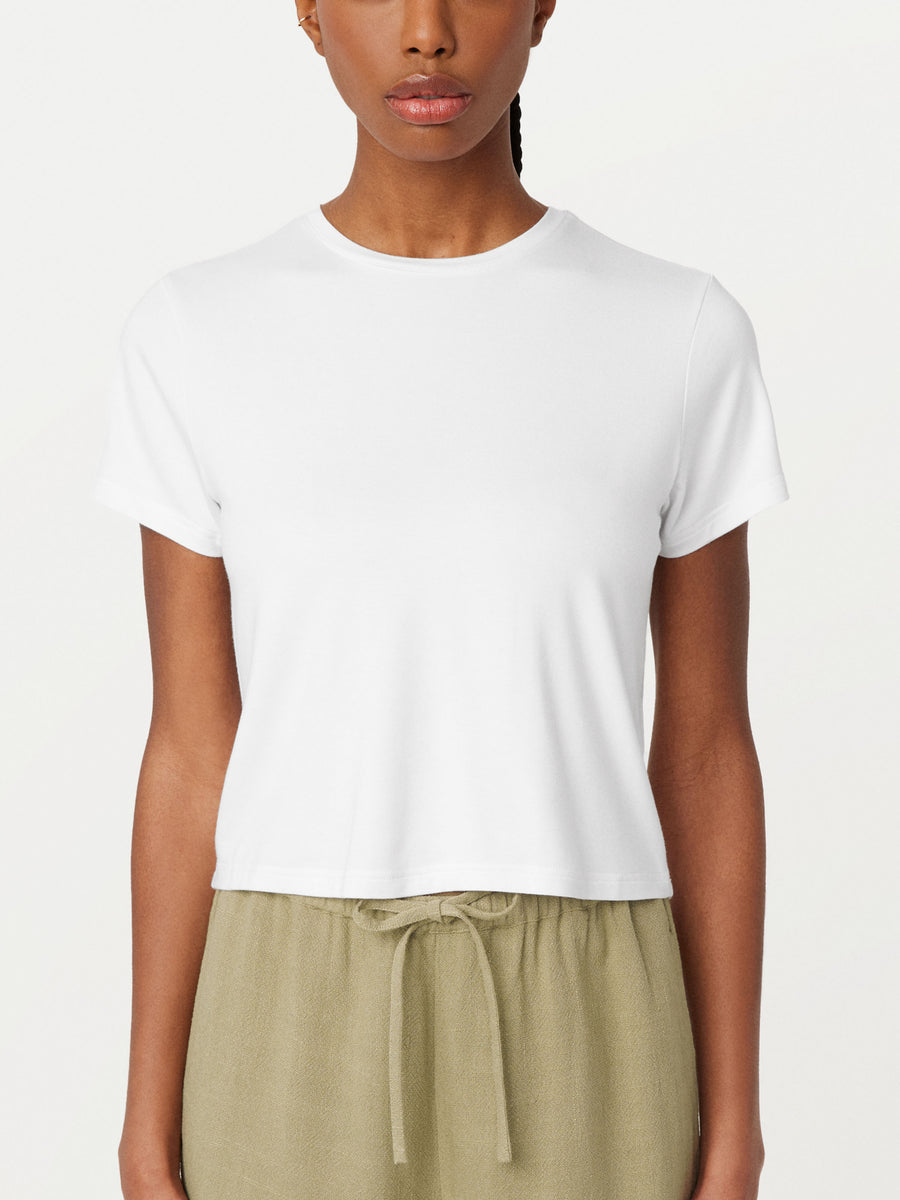 The Relaxed Fluid T-Shirt in Bright White – Frank And Oak Canada